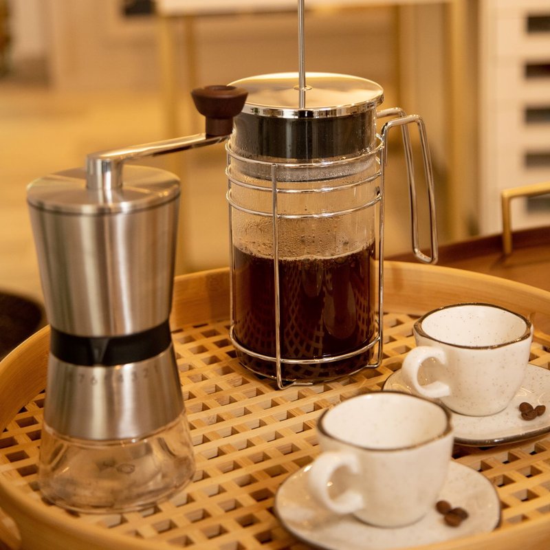 Cafeteira Francesa Inox 1L