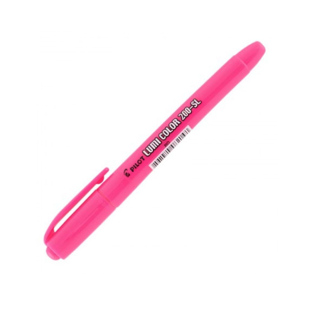 Marca Texto Lumi Color Rosa (Caixa com 12 Unidades) - Pilot