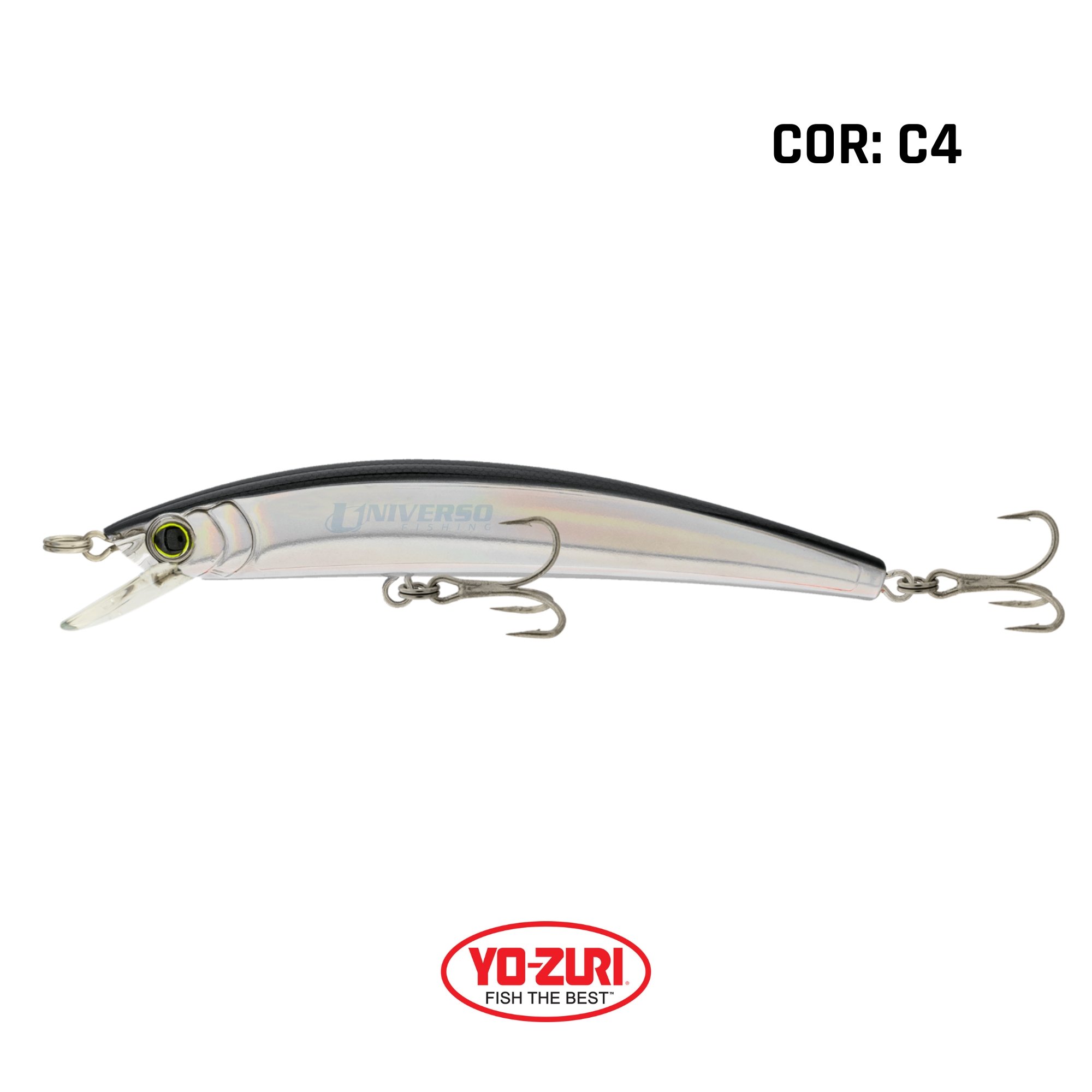 Isca Yo Zuri Crystal Minnow 110f 11cm 11g Floating