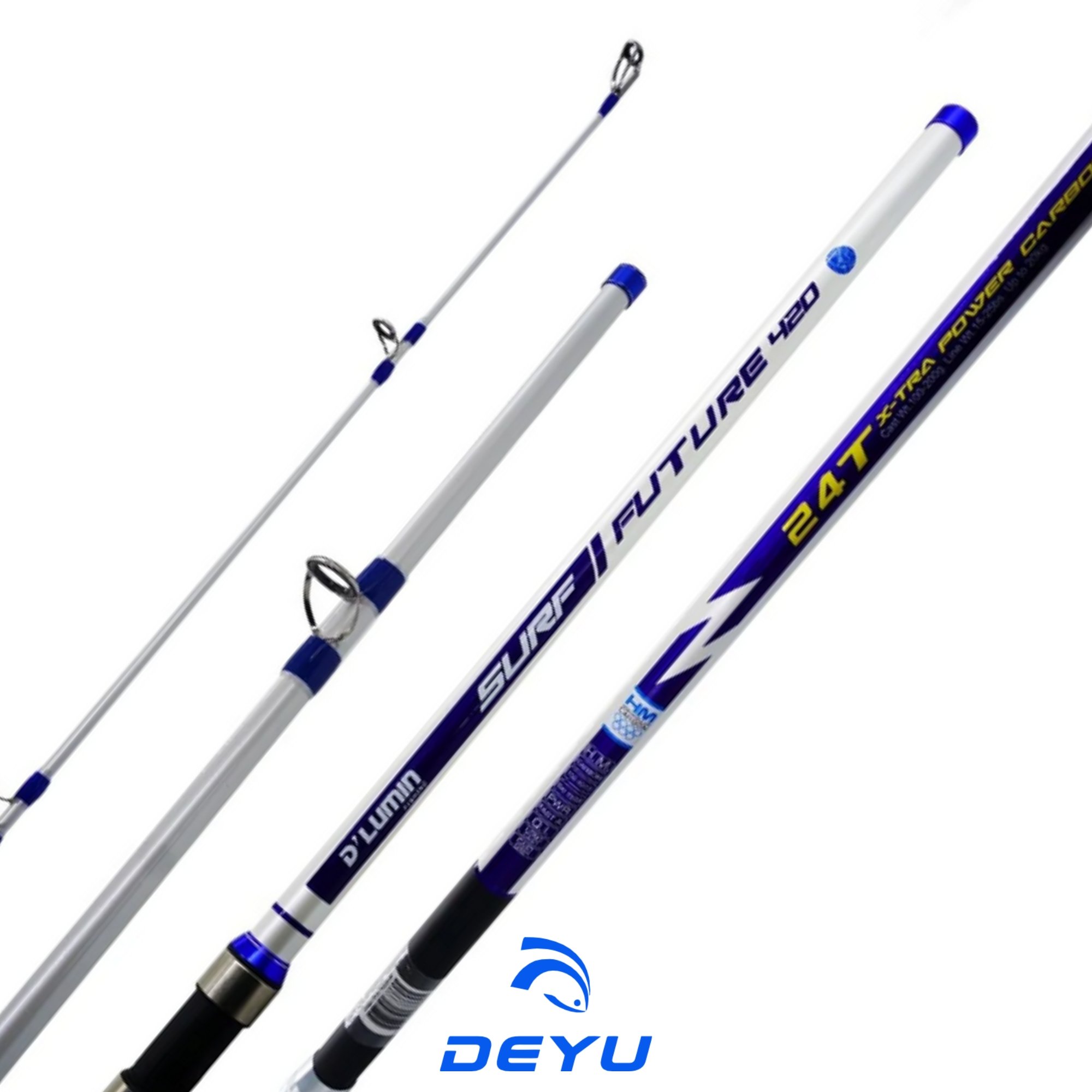 Vara Deyu Future Surf 4,20m | 100-200g 15-25lb 3 Partes