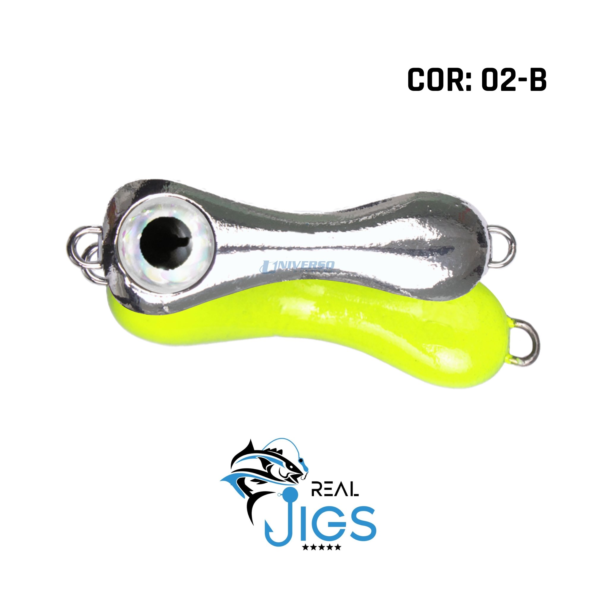 Isca Real Jigs Micro Jig Ciclope Cromado - 20g