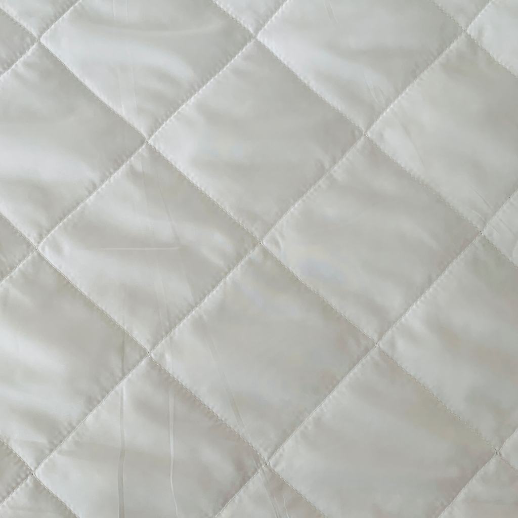 Matelassê Losango Grande Failete/Fibra 60gr/TNT 1,47 Largura Branco