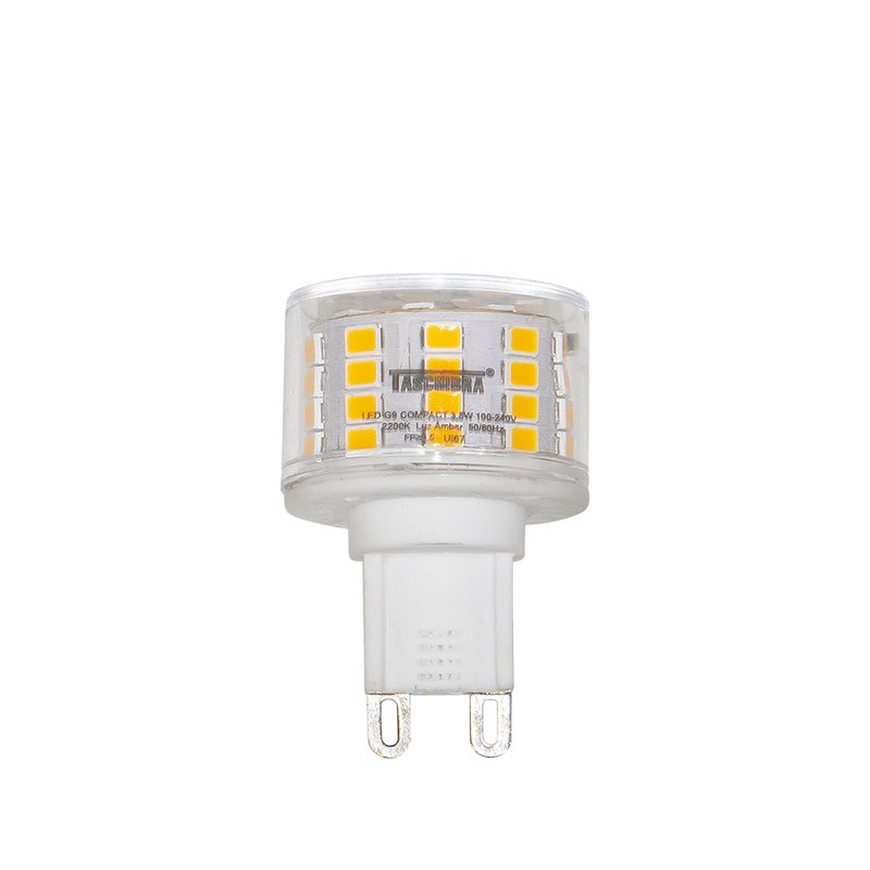 Lâmpada LED Compact G9 / 2200K 3,5W - Taschibra