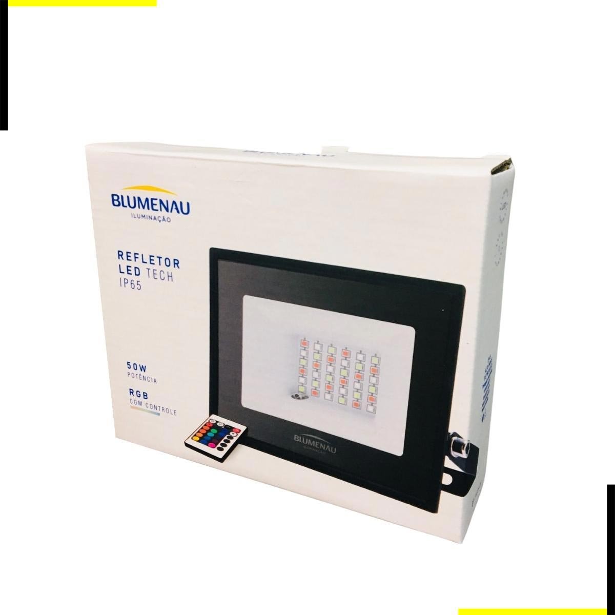 Refletor LED RGB Tech 50W Bivolt | Blumenau