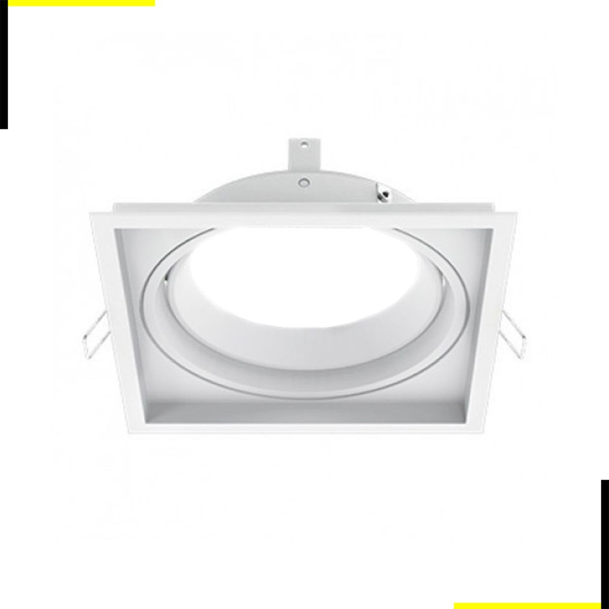 Spot de Embutir Micro Borda AR111 GU10 | Interlight Branco