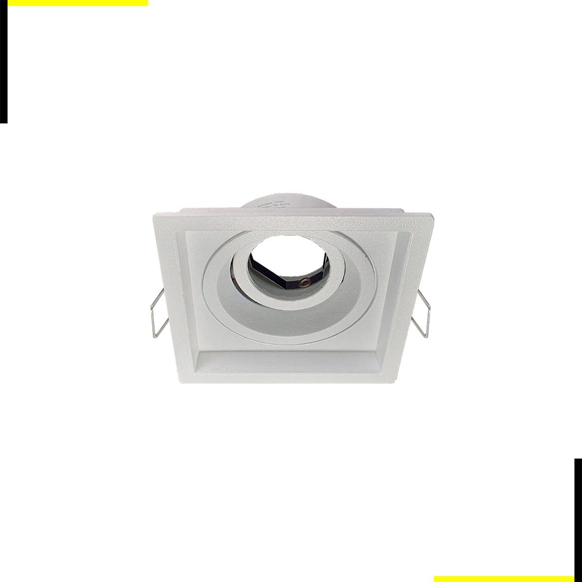 Spot de Embutir Micro Borda Dicroica MR16 GU10 | Interlight Branco