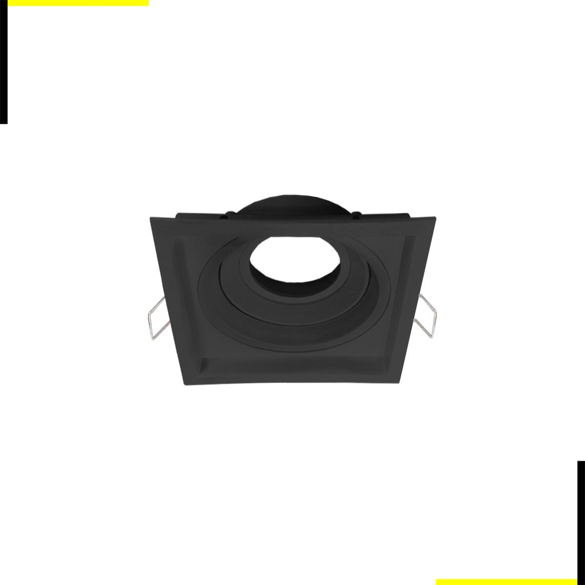 Spot de Embutir Micro Borda PAR20 E27 | Interlight Preto