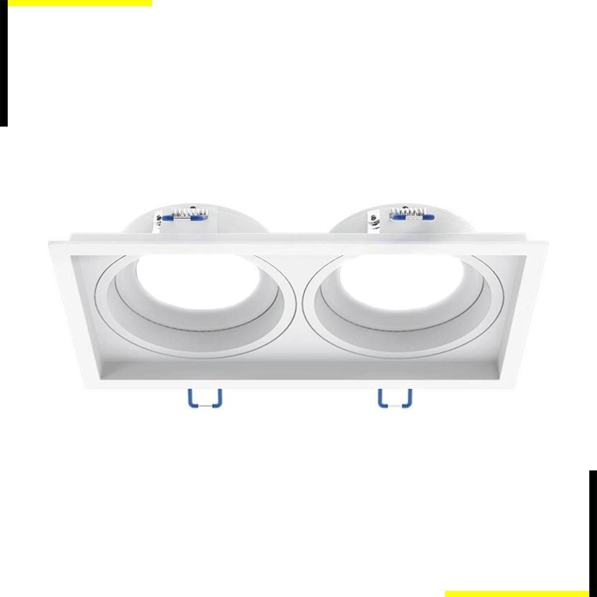 Spot de Embutir Micro Borda Duplo PAR20 E27 | Interlight Branco