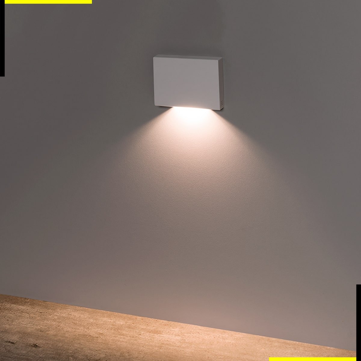 Balizador Sobrepor Mini NEU LED 3000K 1,5W 40LM IP65 Bivolt | Stella Branco