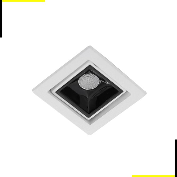 Spot de Embutir LED Picco Orientável 3W - Interlight