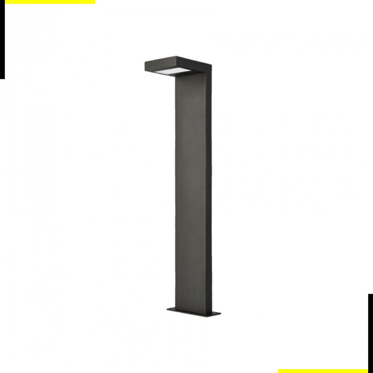 Poste Balizador LED Terra Externo 10W IP65 - Opus