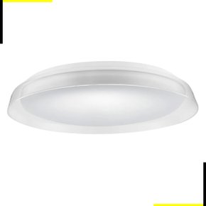 Plafon de Sobrepor LED Miska 42W 3000K 53cm Bivolt - Bella MIS1PS01TR053