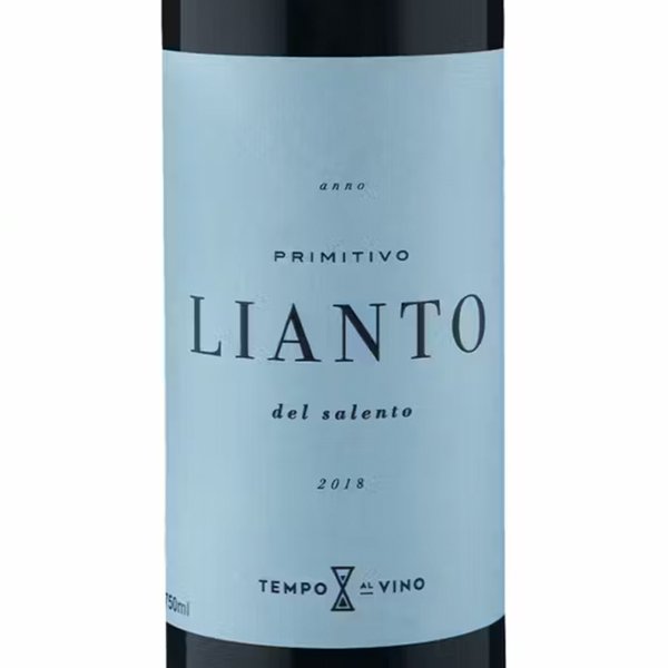 Vinho Tinto Lianto Primitivo 750ml