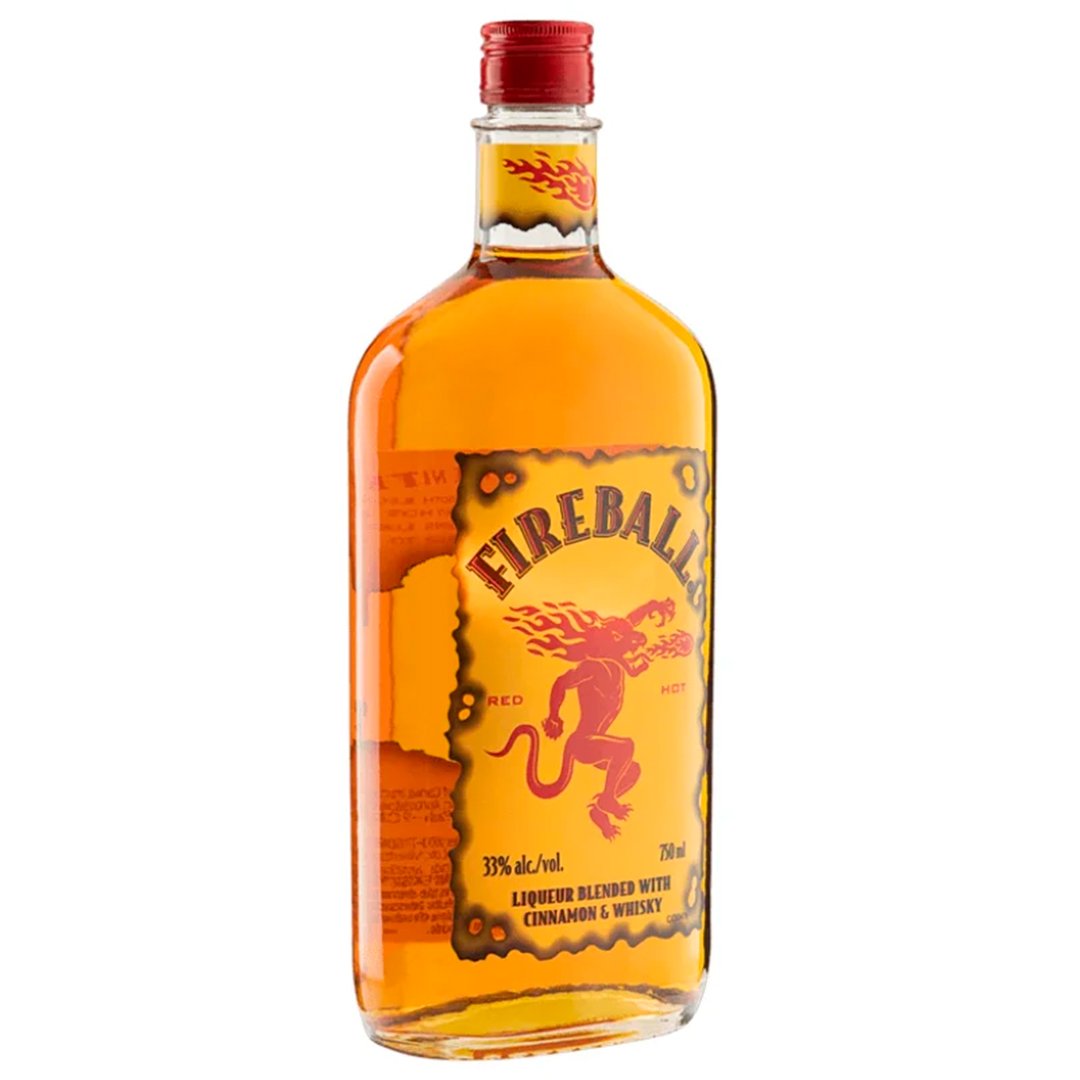 Licor de Whisky Fireball com Canela 750ml