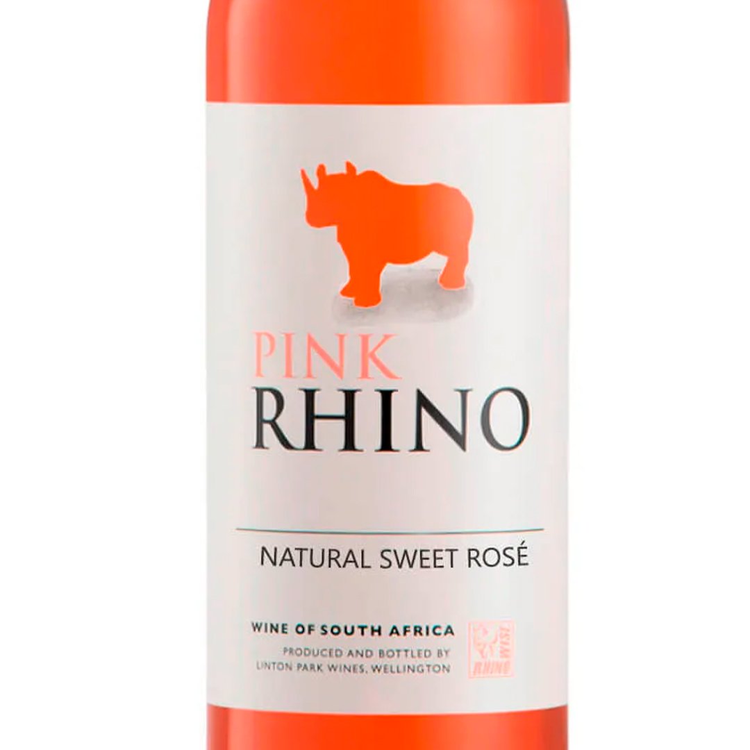 Vinho Rosé Pink Rhino Natural Sweet 750ml