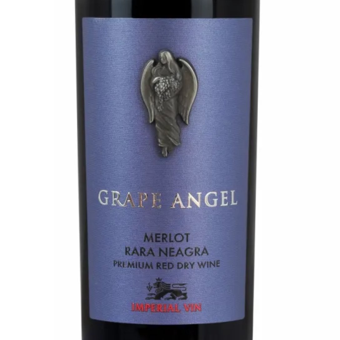 Vinho Tinto Grape Angel Merlot Rara Neagra 750ml