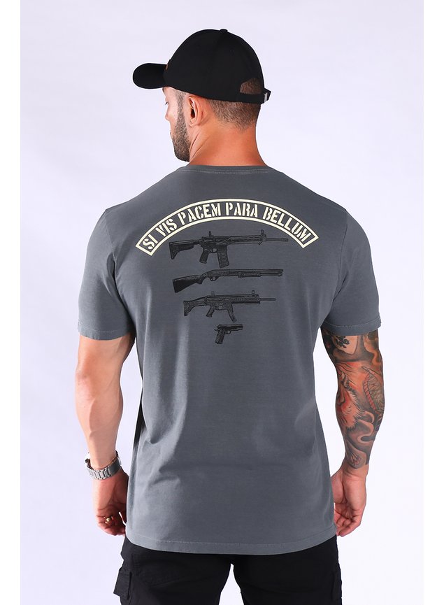 Camiseta - Vista Tática - CINZA - ARMAMENTIST