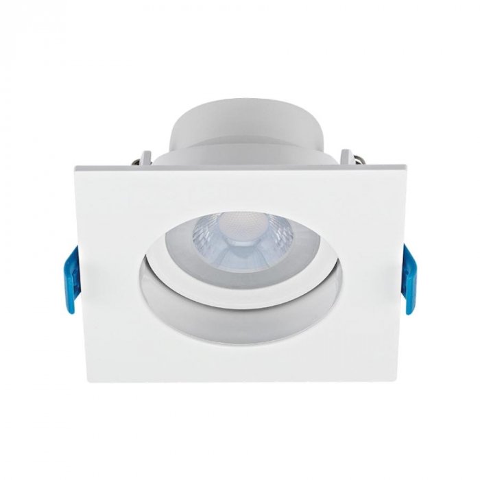 SPOT DE EMBUTIR LED EASY RECUADO 34° 3000K 4,5W BIV 9,5X9,5X5,4CM ABS ...