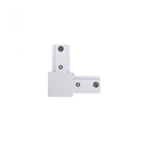CONECTOR PARA TRILHO DE SOBREPOR ELEGANCE L 7X7CM ALUMÍNIO BRANCO ...