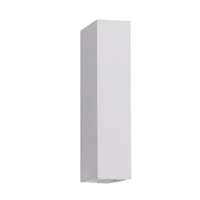ARANDELA LED MITEL FACHO DUPLO FECHADO 3000K 6W BIVOLT 17X4X6,5CM ALUMÍNIO BRANCO - NORDECOR 2009