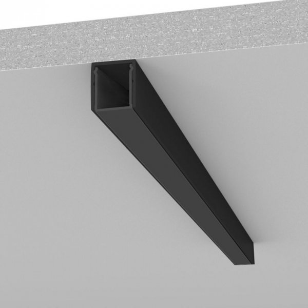 PERFIL DE SOBREPOR FIT 15 LINEAR 50X1,7CM ALUMÍNIO E ACRÍLICO - NEWLINE ...