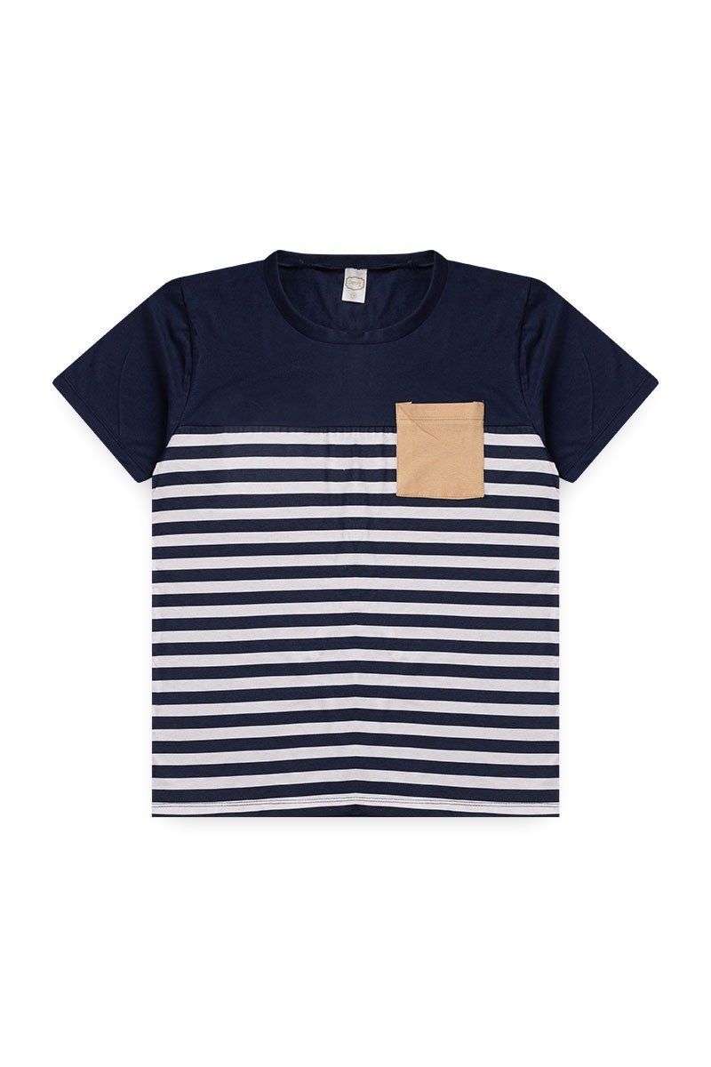 Conjunto Juvenil Basic Marinho