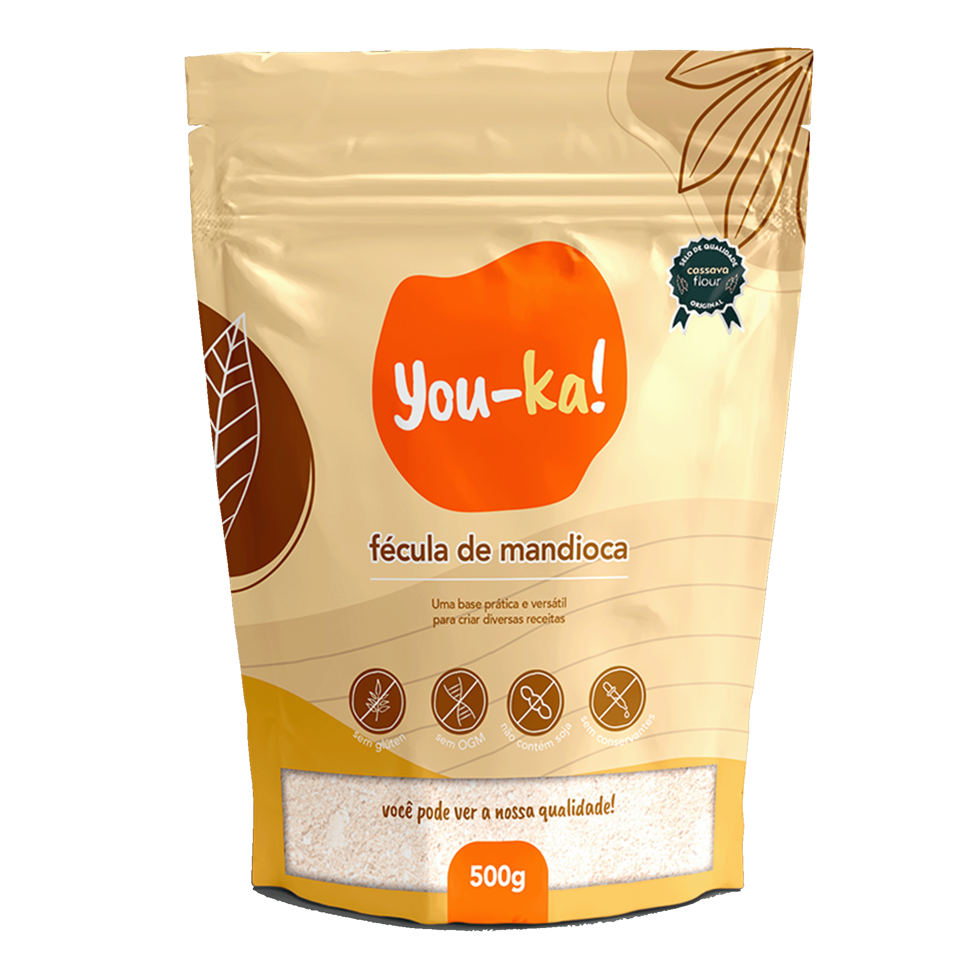 Fécula de Mandioca You-Ka! Pacote 500g